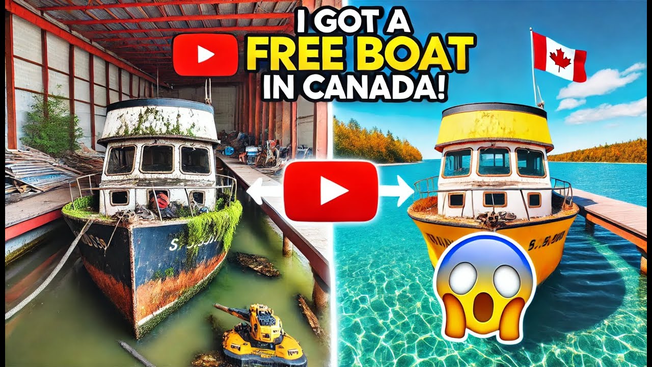 How I Got a Boat for FREE in Canada – LEGALLY! - YouTube