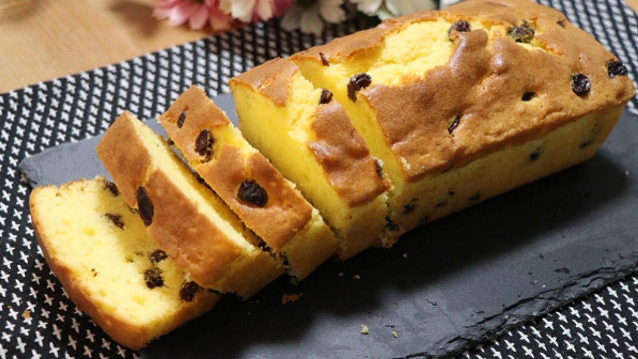 Raisin pound cake,raisin cake recipe.easy to make. - YouTube
