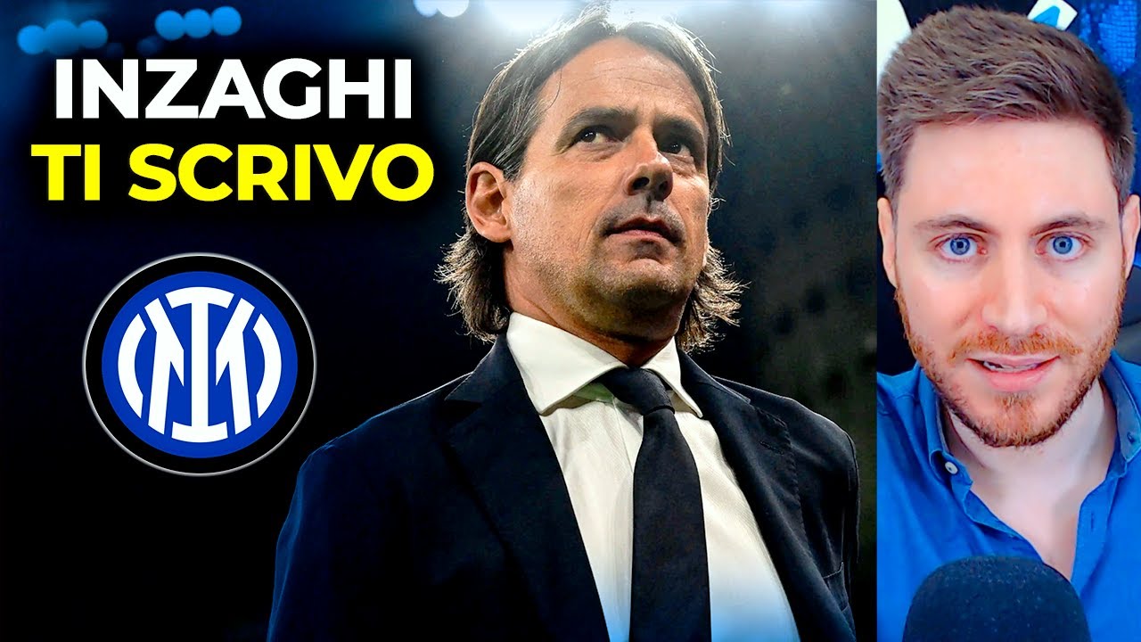 INTER MILAN 1-0 È la NOSTRA VITTORIA! Ho SCRITTO una LETTERA ad INZAGHI ...