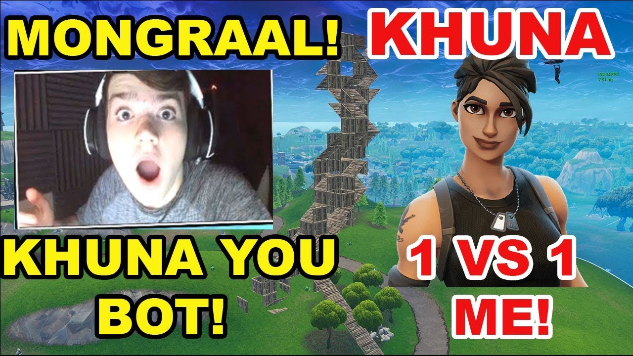 Secret Mongraal vs Atlantis Khuna | Creative 1v1 *INSANE EU BUILD ...