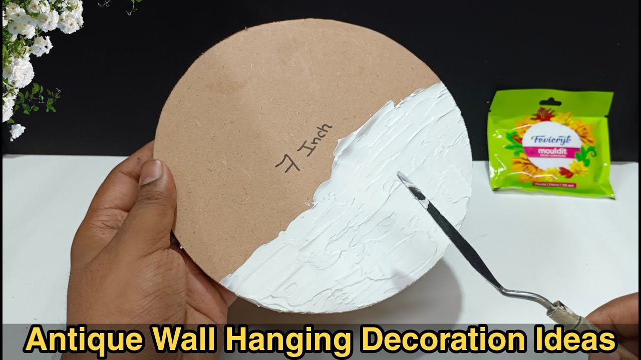 DIY Antique Wall Hanging Ideas | Crafts Ideas With MDF Board | Lord ...