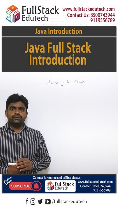 Java Full Stack Introduction Javafullstack Java Programming Softwaredeveloper Clanguage