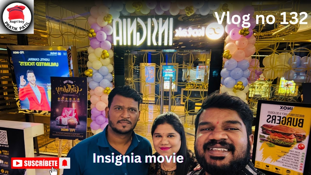 Pushpa movie |Insignia | Inox Vashi| Vlog no 132 - YouTube