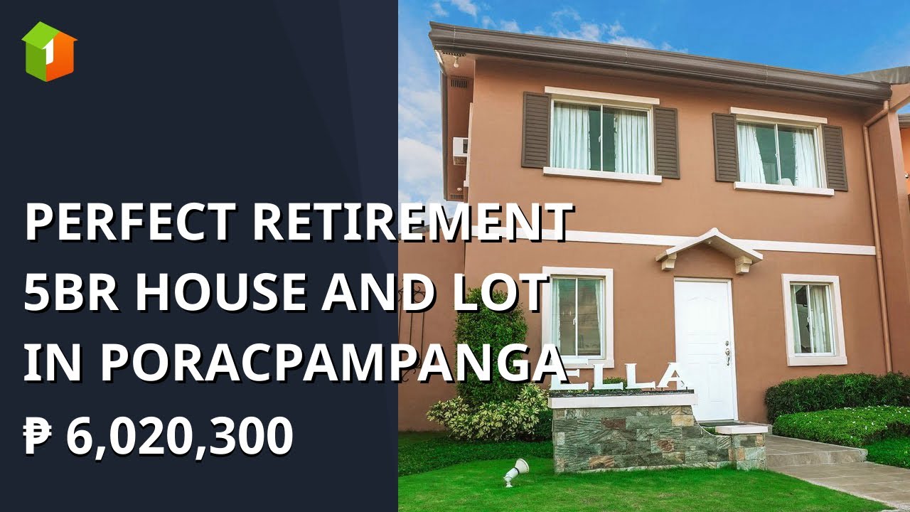PERFECT RETIREMENT 5BR HOUSE AND LOT IN PORACPAMPANGA - YouTube