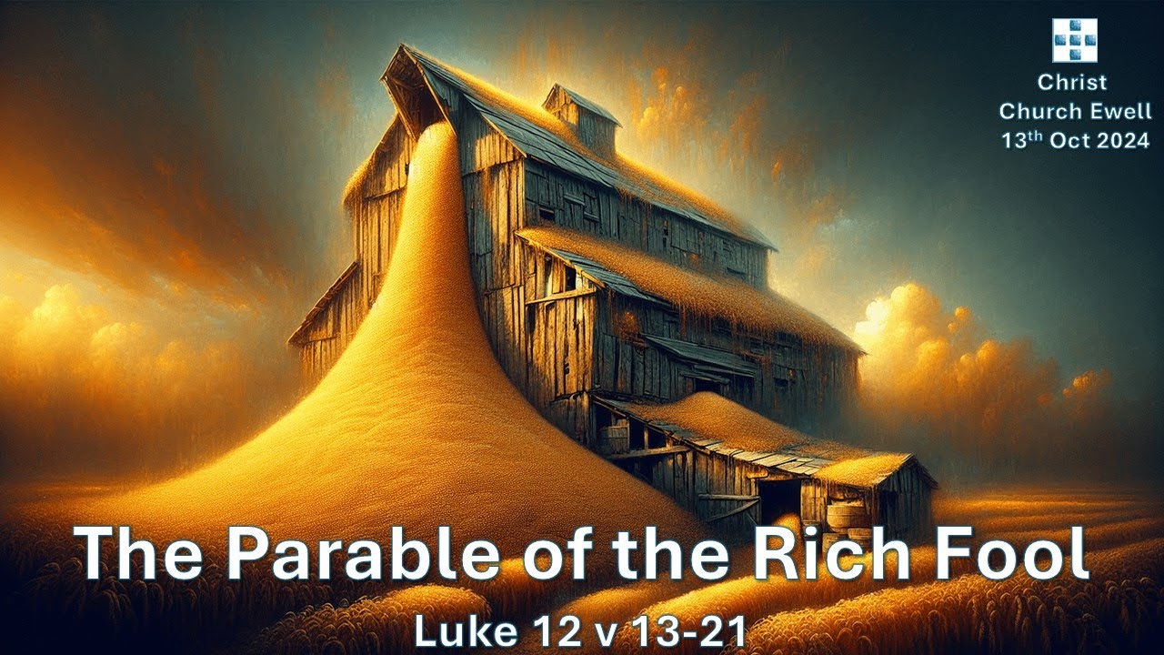 The Parable Of Rich Fool A Question Jesus Asked Luke 12 V 13 21
