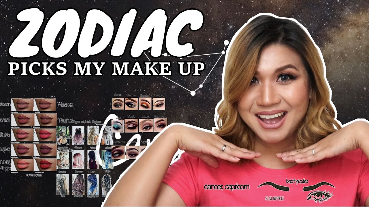 ZODIAC SIGN MAKE-UP CHALLENGE | Culay Make-Up Vlogs | Philippines - YouTube
