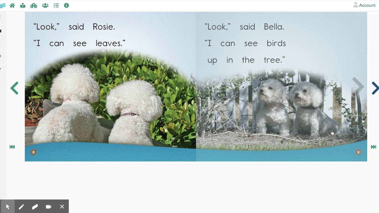 Bella and Rosie Love Spring - YouTube