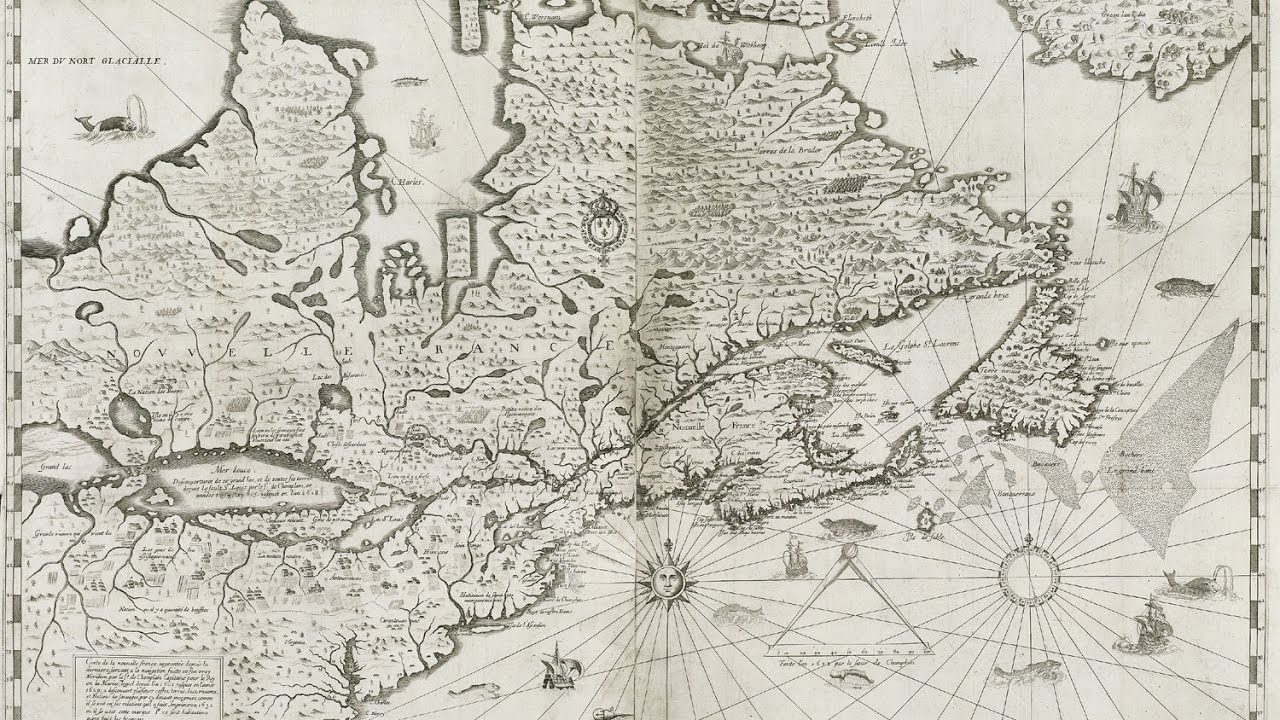 Champlain, un cartographe hyperactif et doué ! - YouTube