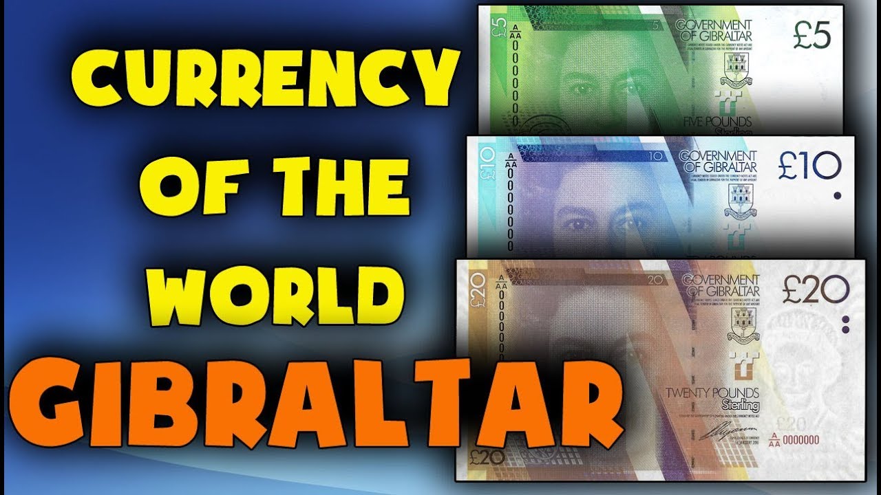 Currency of the world - Gibraltar. Gibraltar pound. Exchange rates ...