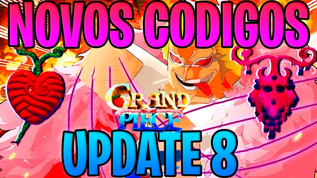 CORRE!!! NOVOS CÓDIGOS DE RAÇAS (CYBORG) UPDATE 8 GRAND PIECE GPO, HEAL ...