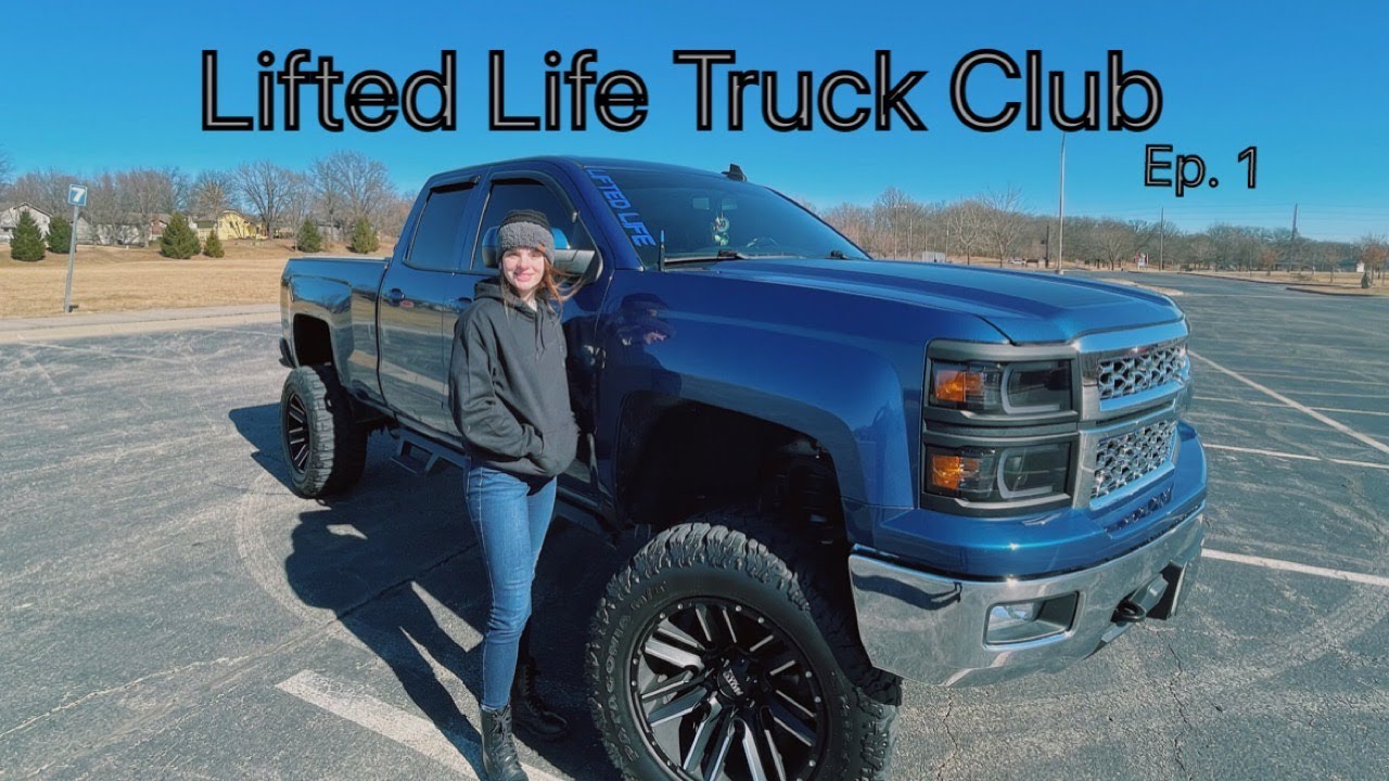 COLLEGE GIRL REVIEWS LIFTED 2015 CHEVY SILVERADO LT - YouTube