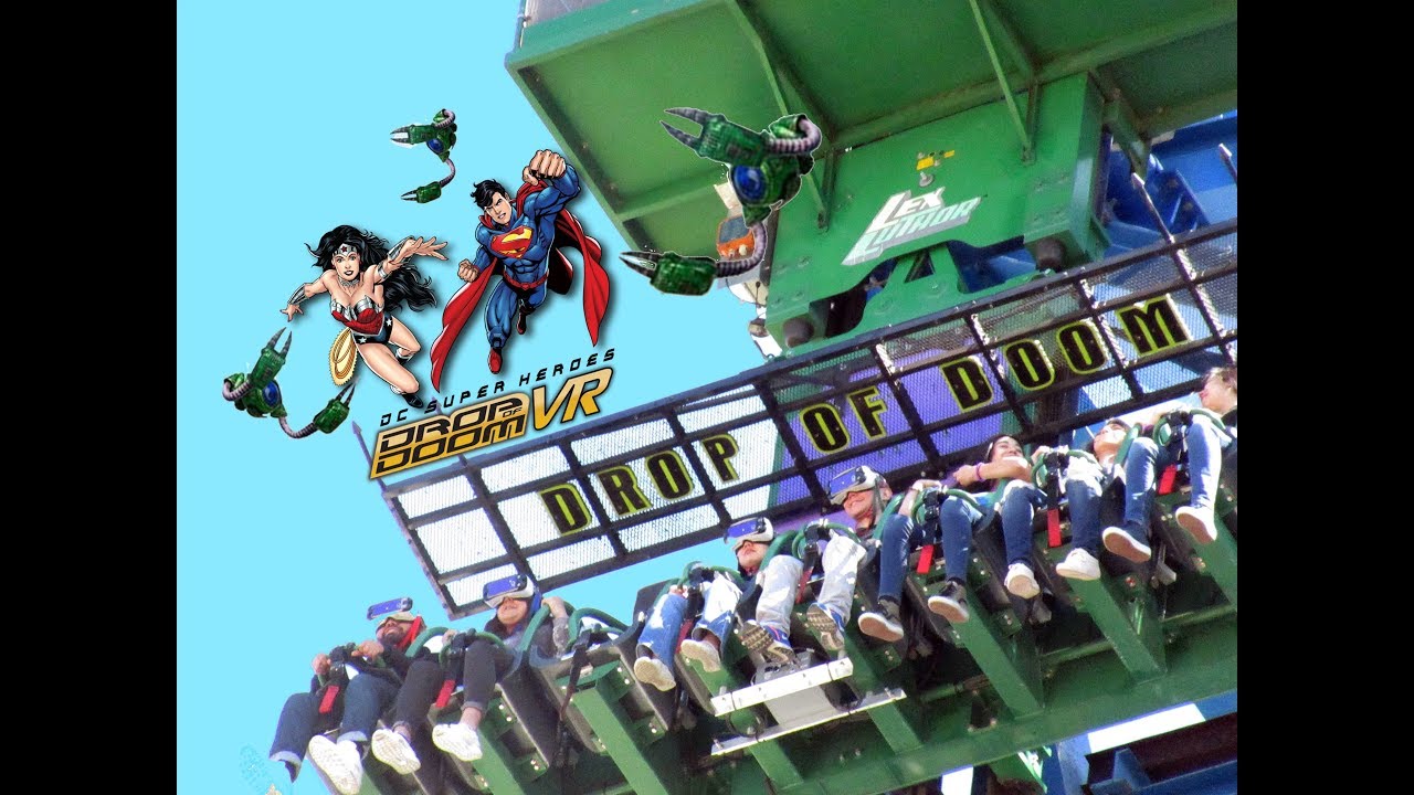 DC Super Heroes: Drop of Doom VR Opens at Six Flags Magic Mountain ...