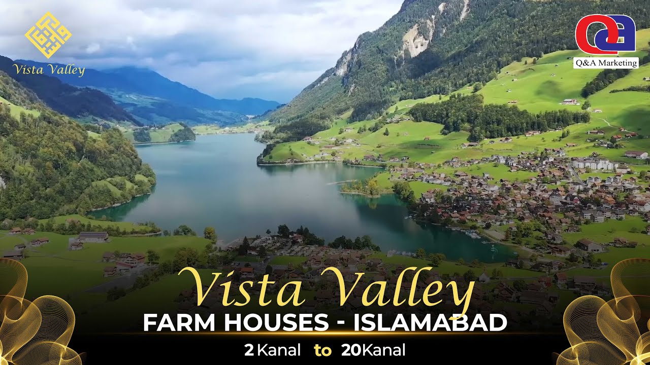 Q&A Marketing Presents Vista Valley Farm Houses in Islamabad🌄🏡 - YouTube