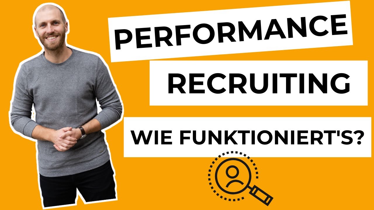 Wie funktioniert eigentlich Performance Recruiting? 🤔 - YouTube