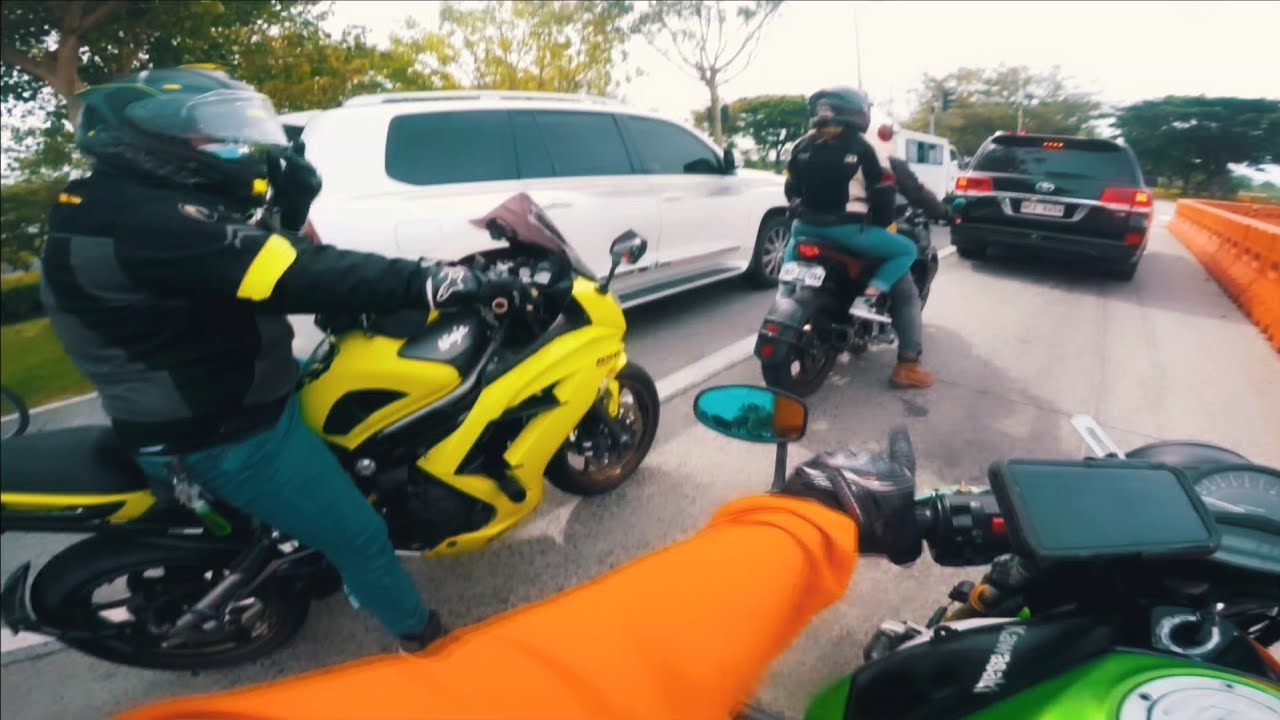 Morning Ride 😈 Chasing NK400 | KAWASAKI NINJA 650 SC PROJECT ...