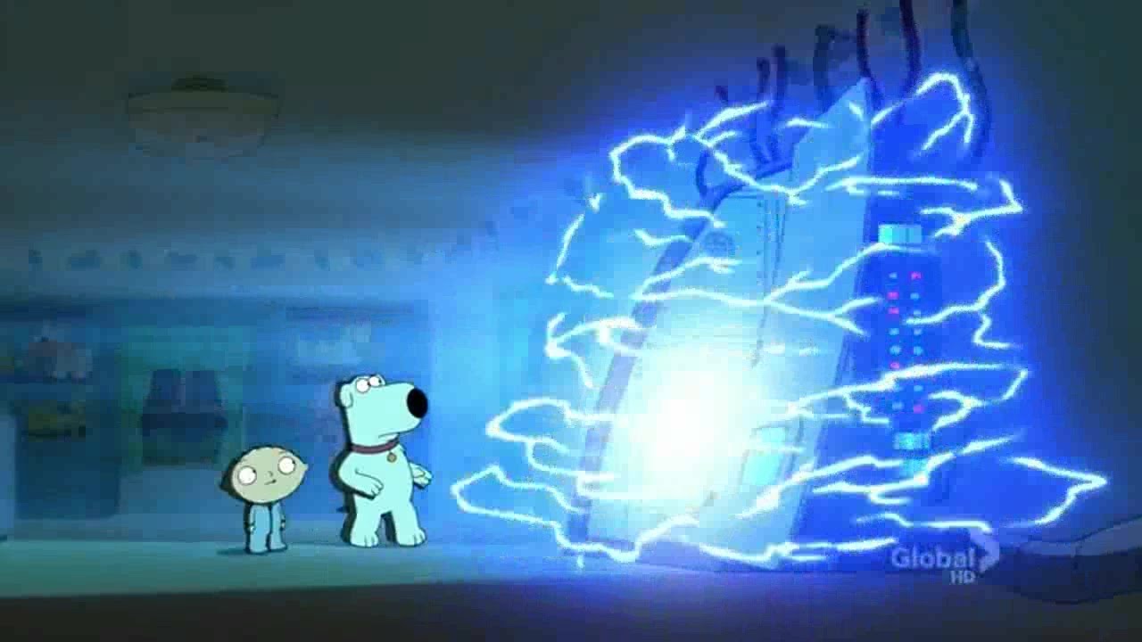 Family Guy - What's happening to my time machine? - YouTube