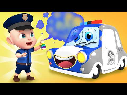 Wheels on the Bus 🚌 So Many Colorful Cars! Learn Colors | Nursery Rhymes & Rosoo Songs