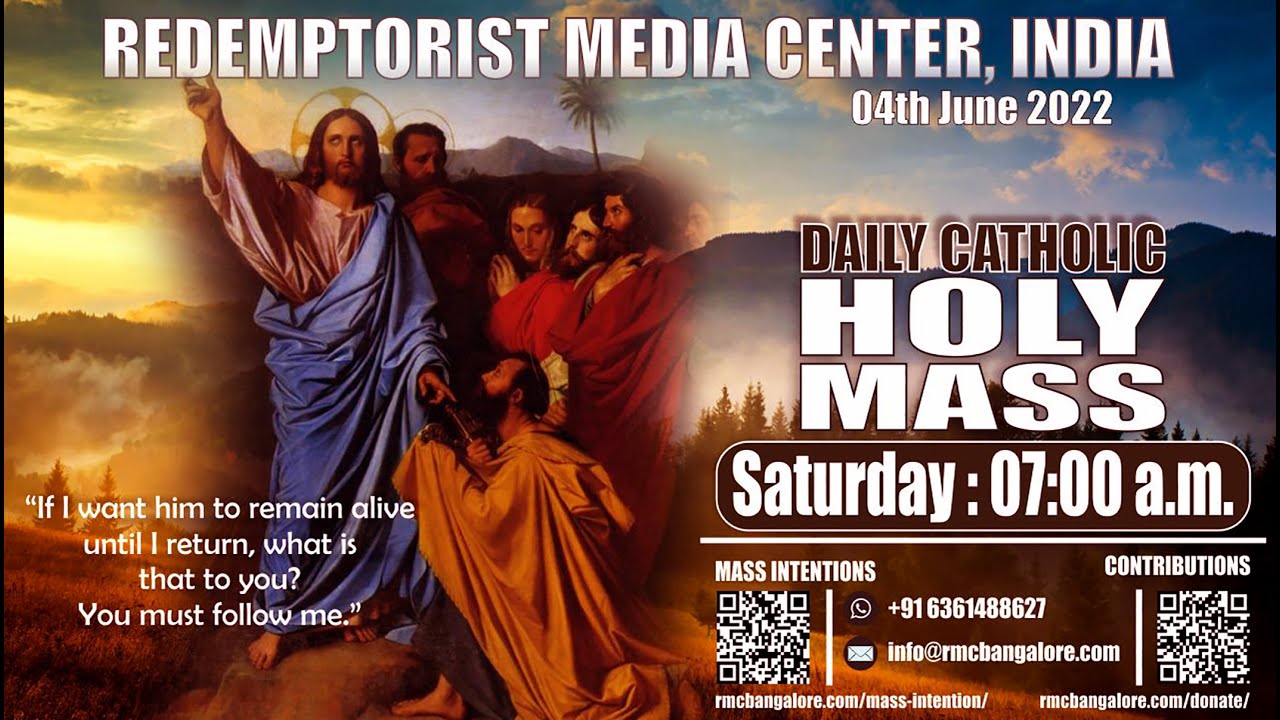 Catholic Holy Mass - Saturday 4 June, 2022 - YouTube