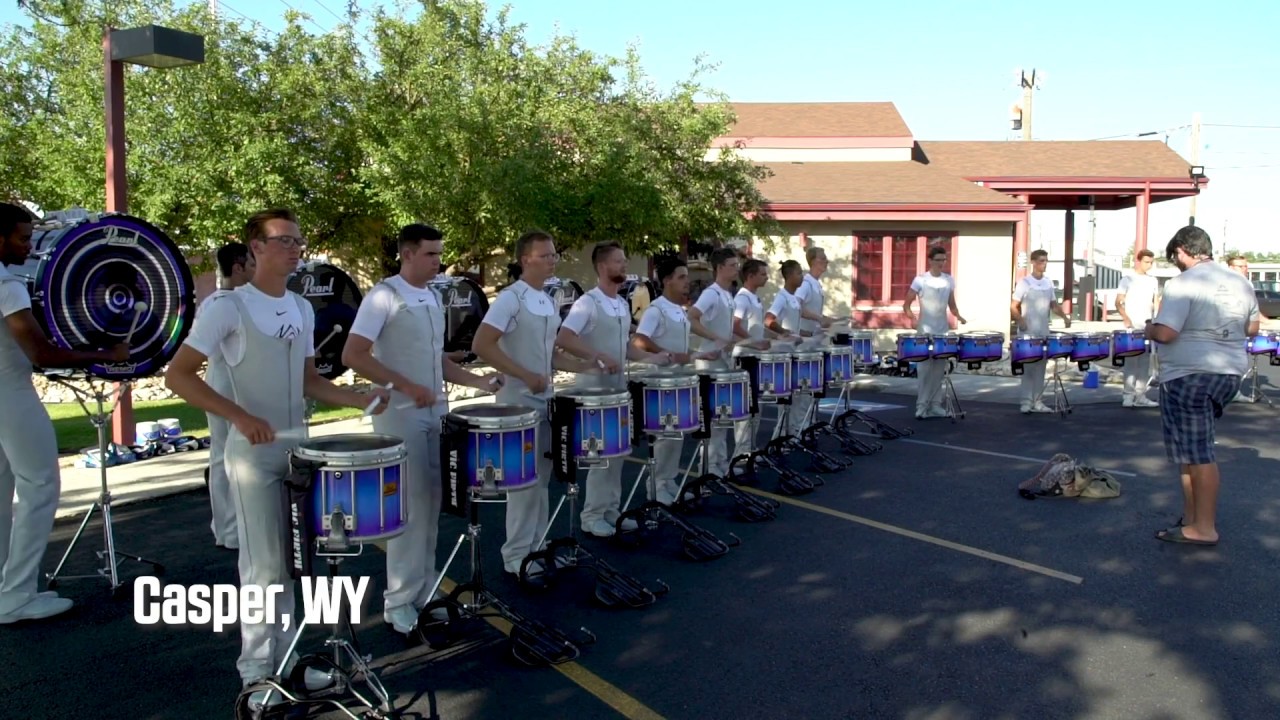 DCI in the Lot: Seattle Cascades Drum Line - YouTube
