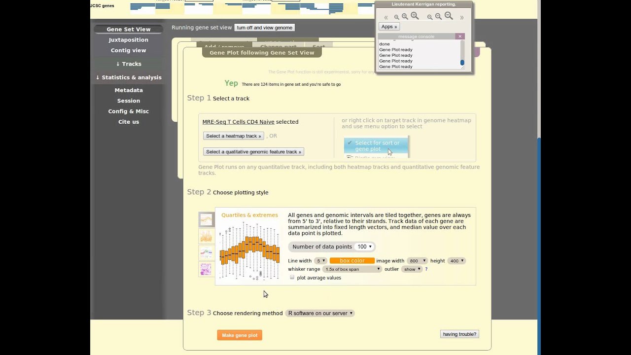 WashU genome browser: Gene plot - YouTube