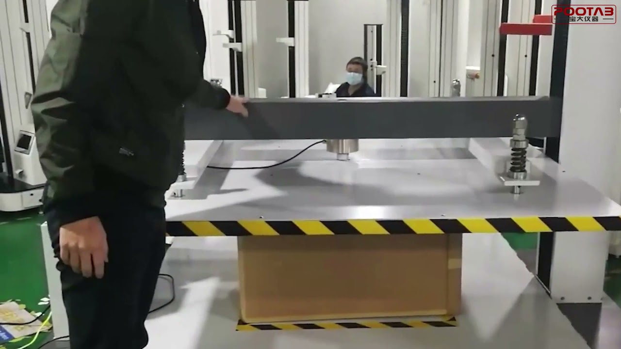 Compression Testing Machine / Computer Servo Container Compression ...