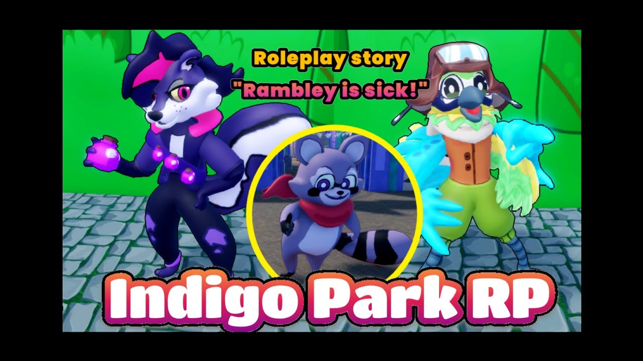 Roblox:ROLEPLAY STORY "RAMBLEY IS SICK !!" in Indigo Park rp (game link ...
