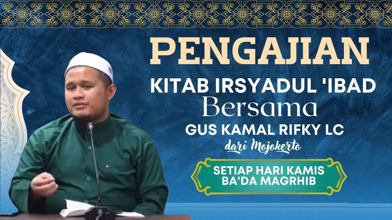 🔴 SIARAN LANGSUNG Ngaji Kitab Irsyadul 'Ibad - YouTube