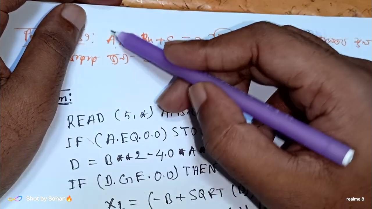 Programing With Fortran ||Chapter 8, Simple Programme || Example 39||🌻🌻 paid class 01767351308 ...