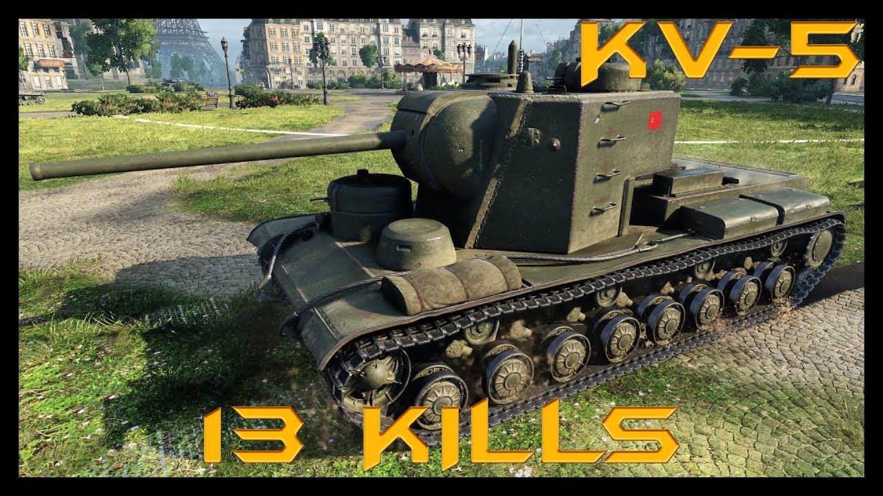 World of Tanks KV-5 - YouTube