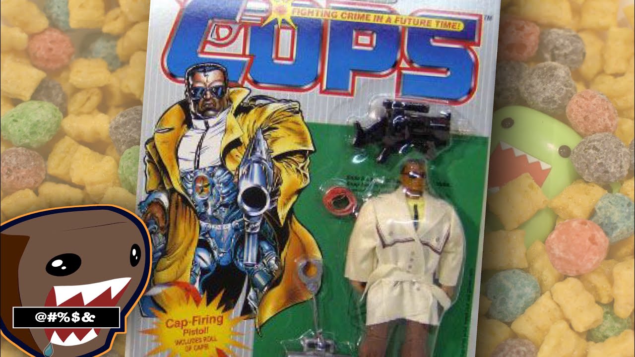 Vintage Hasbro C.O.P.S. Bullet-Proof Action Figure CAS Graded - YouTube