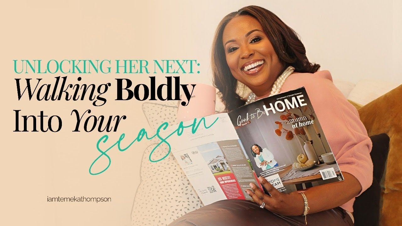 The Power of Walking Boldly into Your Season - YouTube