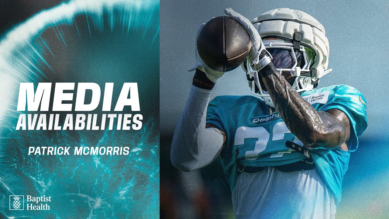 Patrick McMorris meets with the media | Miami Dolphins - YouTube