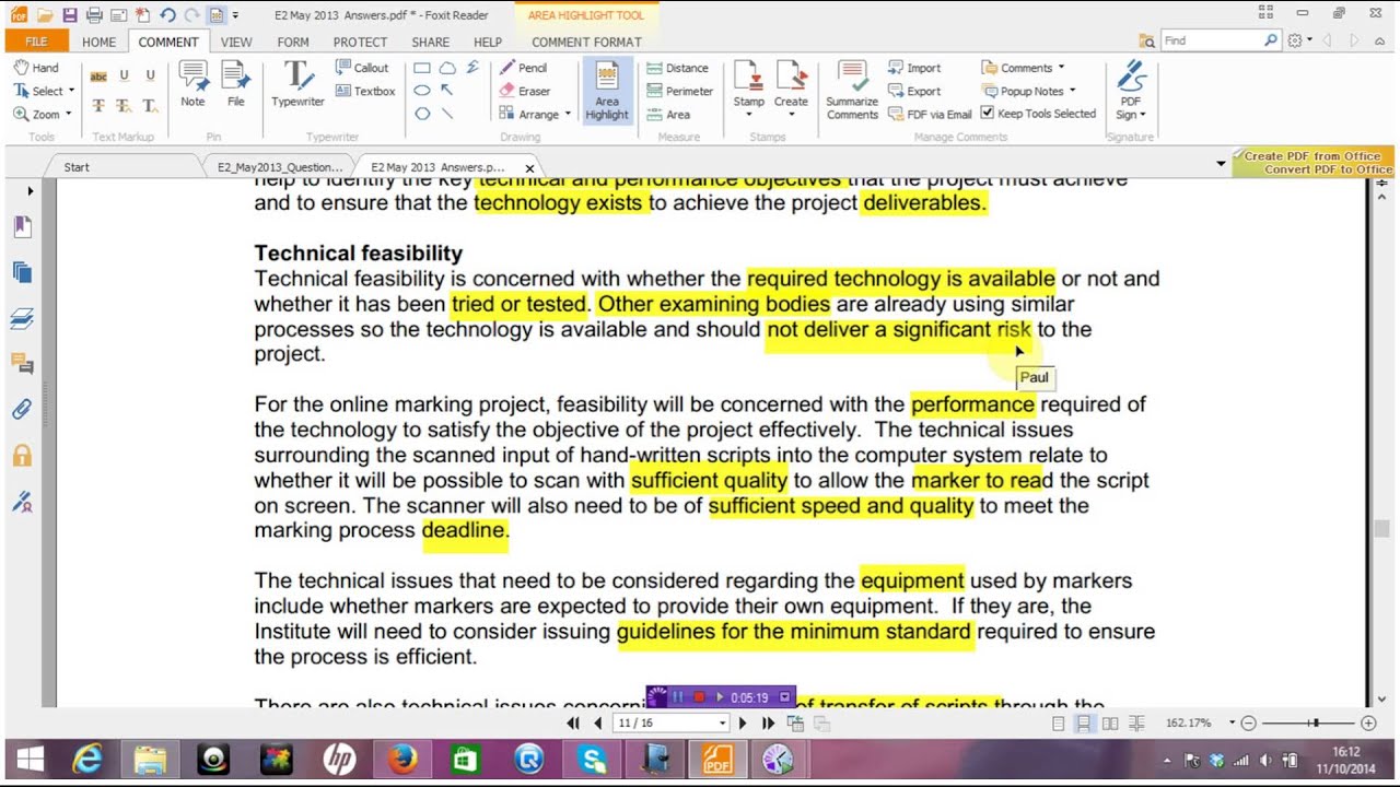 CIMA E2: Project Man. Feasibility Studies BPP Q62a - YouTube