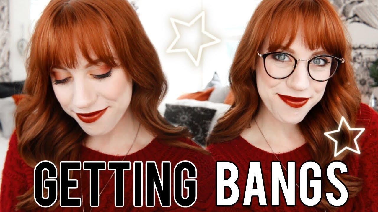 I Cut My Bangs! | HUGE Transformation VLOG ️ - YouTube