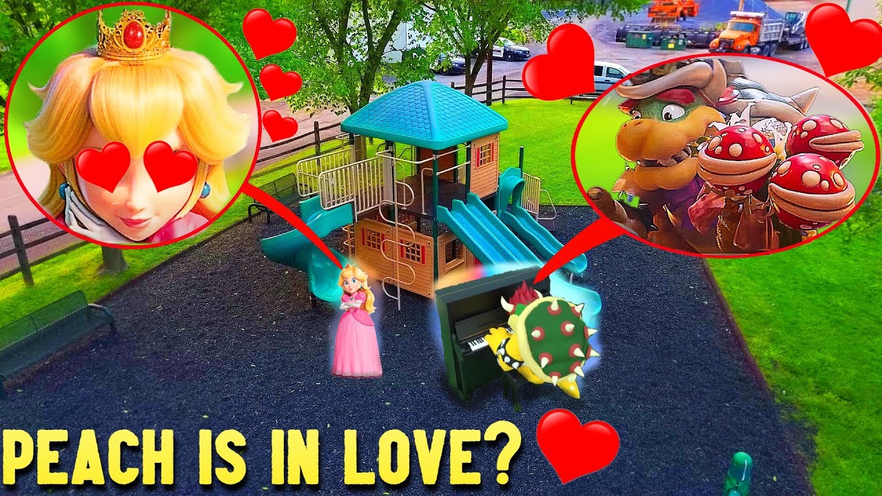 PRINCESS PEACH FALLS IN LOVE OVER BOWSER PLAYING “PEACHES” IN REAL LIFE ...