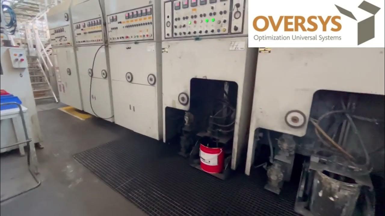 VIDEO OVERSYS U66310823 TCY 2255 2 COLOR PRINTER SLOTTER, YEAR 2002 ...