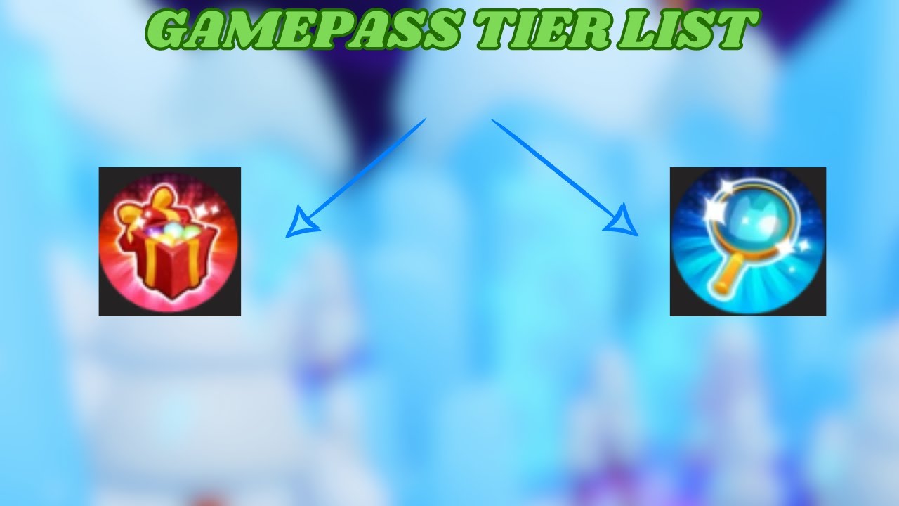 Gamepass Tier List In Pet Simulator 99 - YouTube
