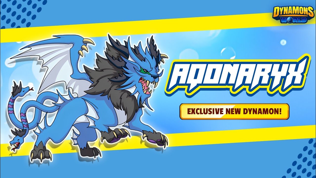 NEW EXCLUSIVE Water Dynamon | Dynamons World #dynamons - YouTube