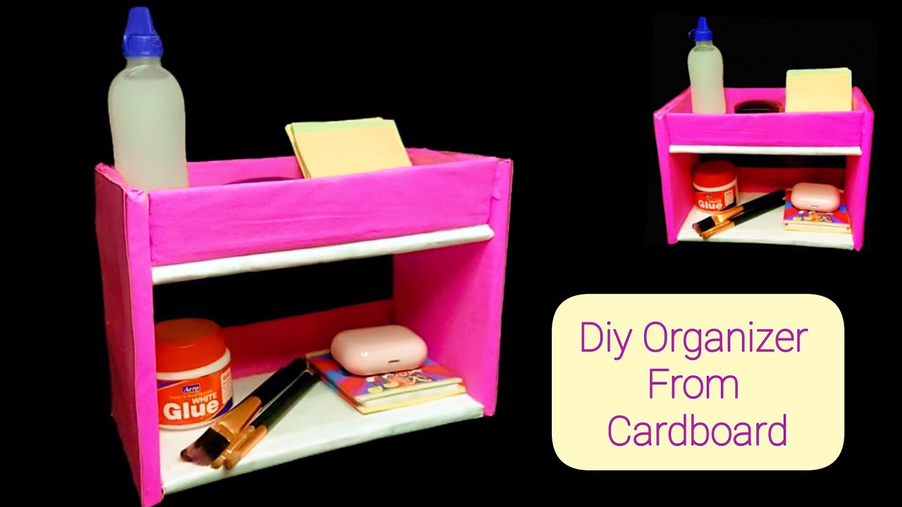 Diy Storage Rack from Cardboard|Simple Organization Ideas|Diy Tutorial ...