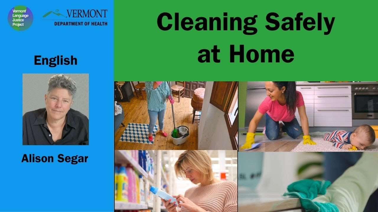 English: Cleaning Safely at Home - YouTube