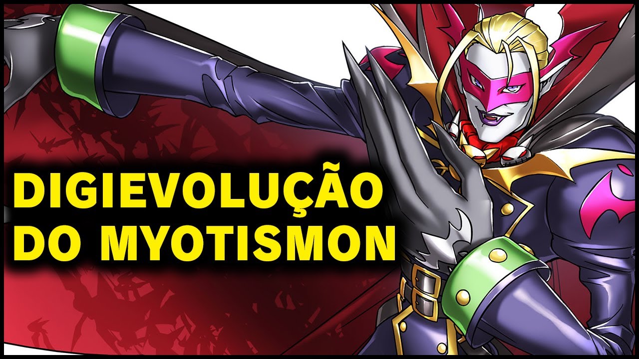 Evoluções do Myotismon em Digimon - YouTube