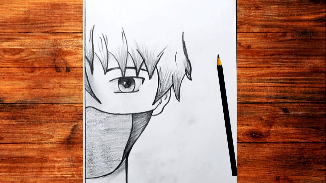 How to draw anime boy step by step | Titoo art - YouTube