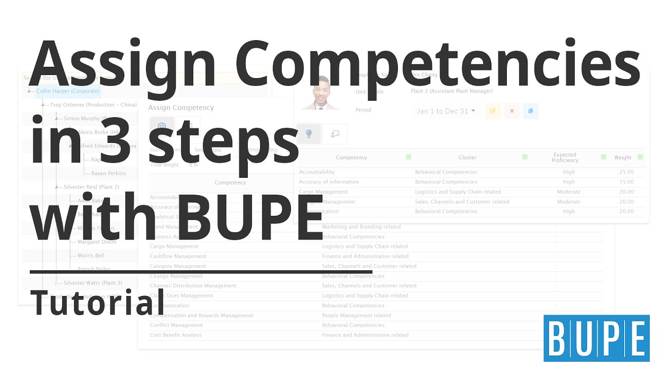 Assign Competencies in 3 steps with BUPE | BUPE - YouTube