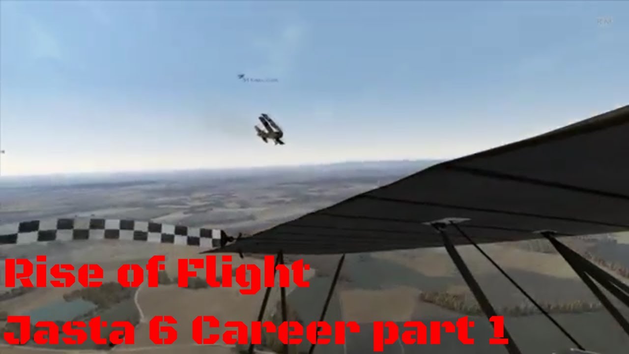 Rise of Flight Career | Jasta 6 part 1 - YouTube