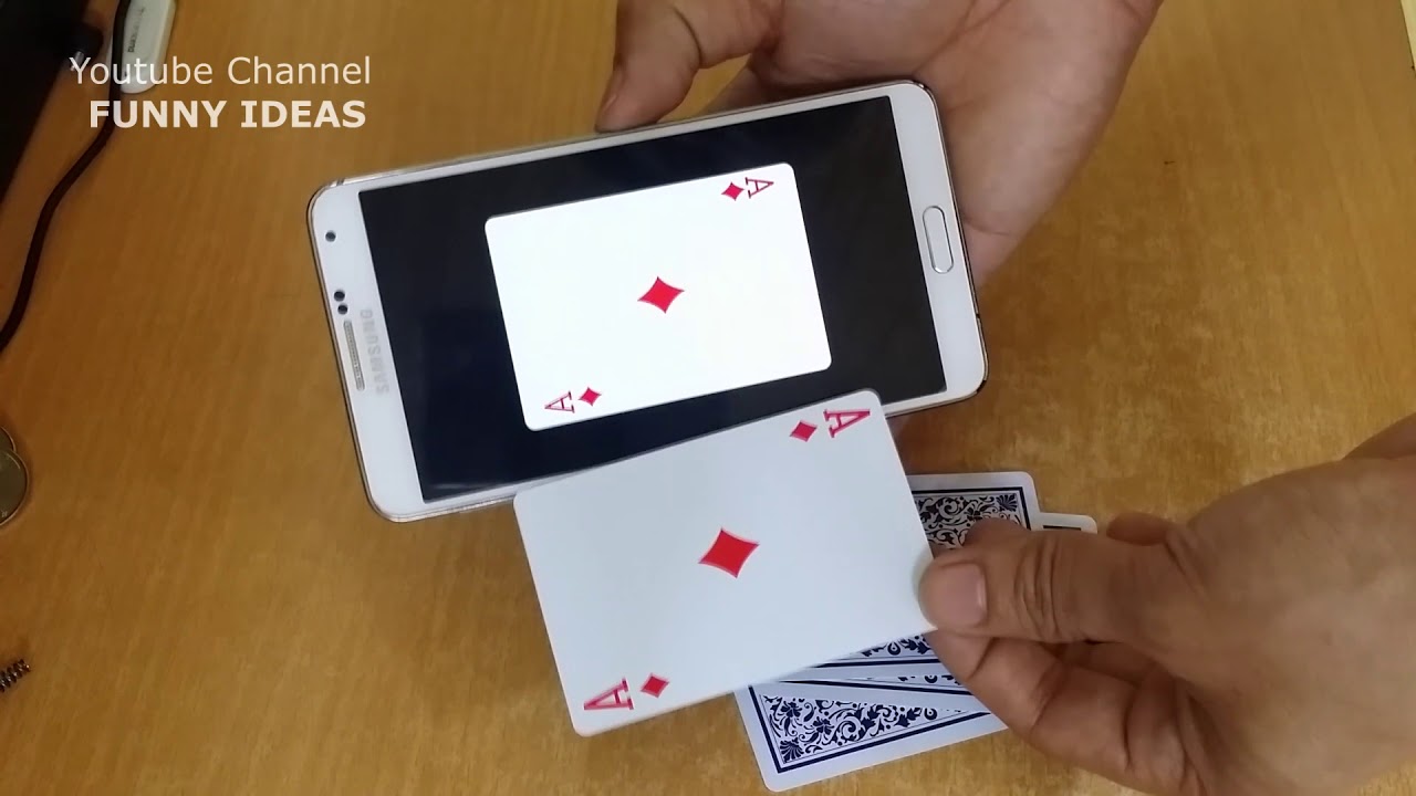 CARD vs SMARTPHONE MAGIC TRICK TUTORIAL - YouTube