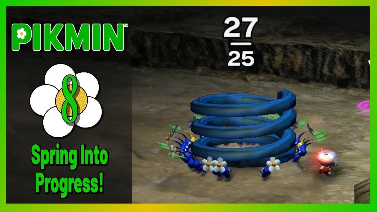 Spring Into Progress - Let's Play Pikmin: Episode 8 - YouTube