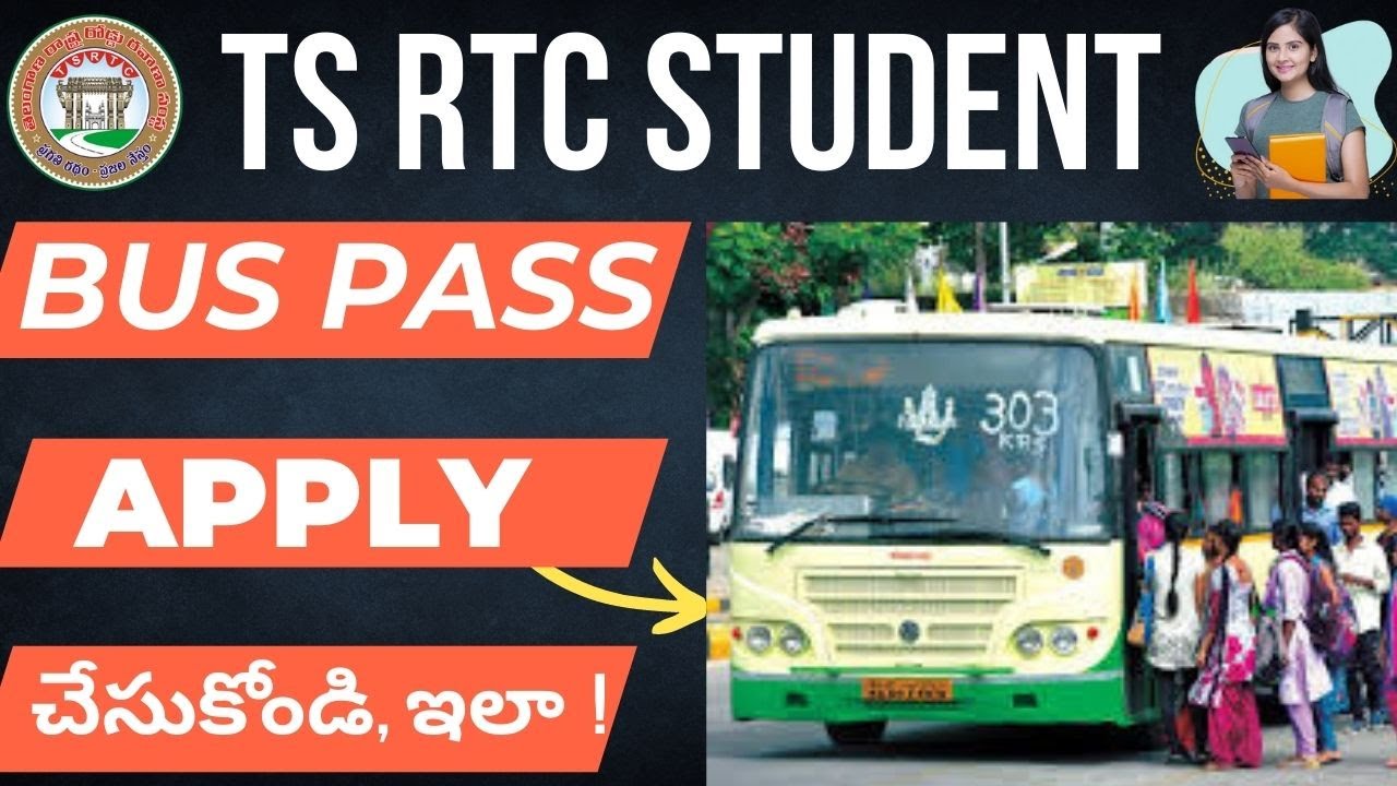 How To Apply Bus Pass In Online Student Bus Pass Apply 2023 Ts Rtc