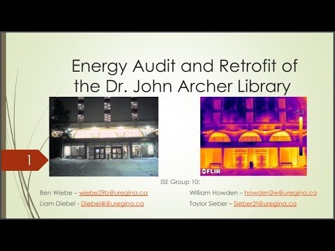 ISE Group 10 - Capstone Presentation - Energy Audit and Retrofit of the ...