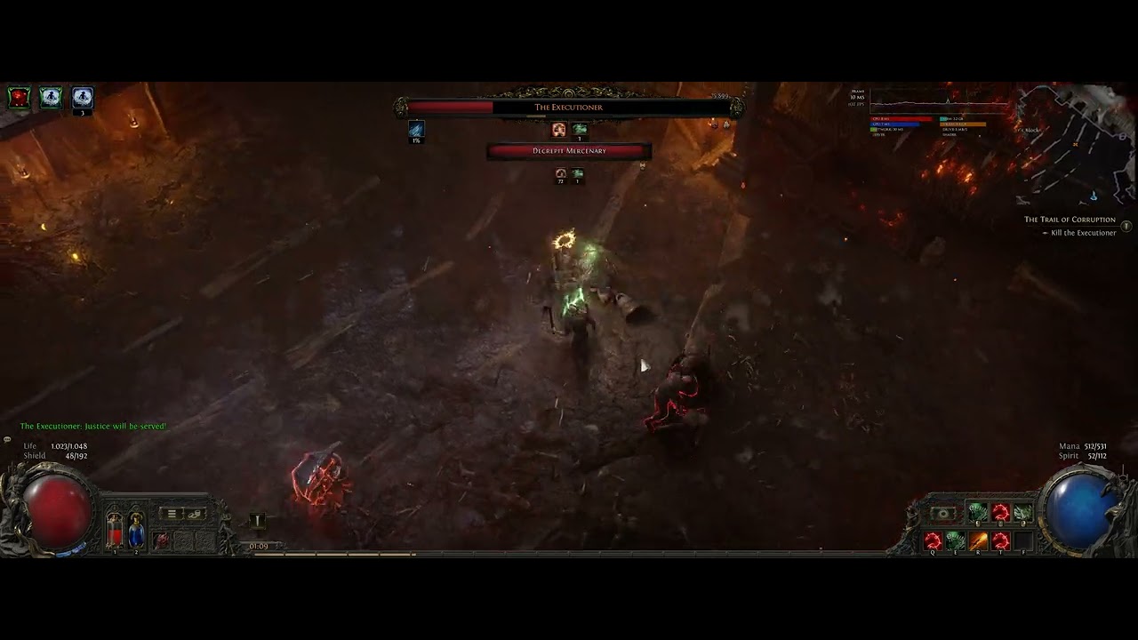 Path of Exile 2 - The Executioner Bossfight Cruel Difficulty ...