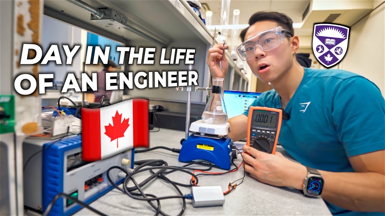 Typical Day in the Life of a Canadian Engineering Student👷🏻‍♂️🇨🇦 ...
